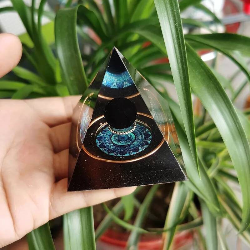 Powerful Tree of Life Orgonite Obsidian Orb Sphere Crystals - Etsy