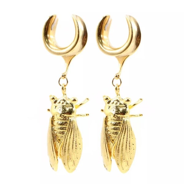 Golden Cicada - Etsy