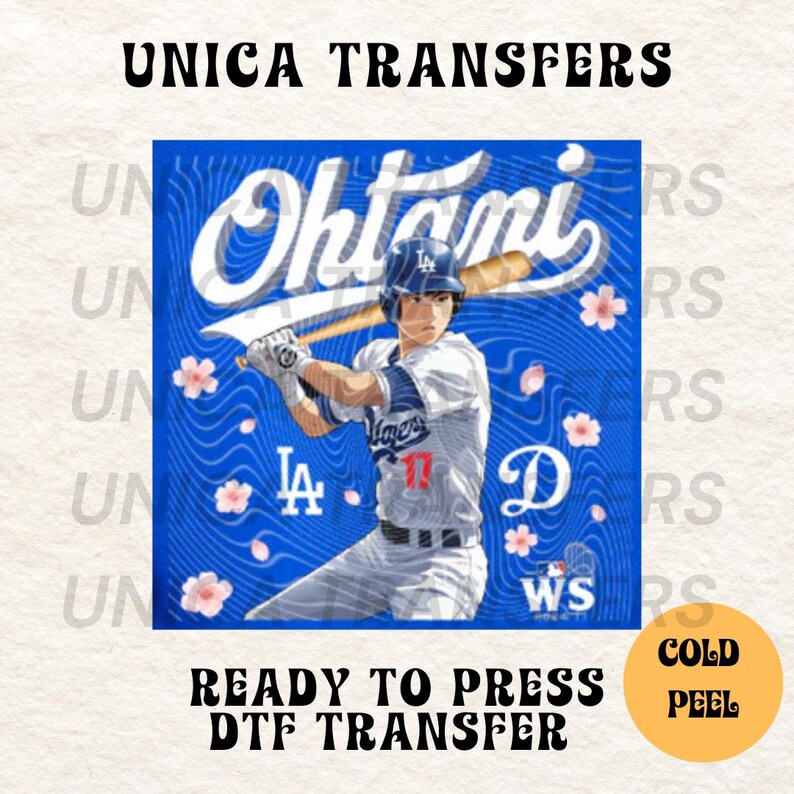 Ohtani Dodgers Cherry Blossom Anime ...