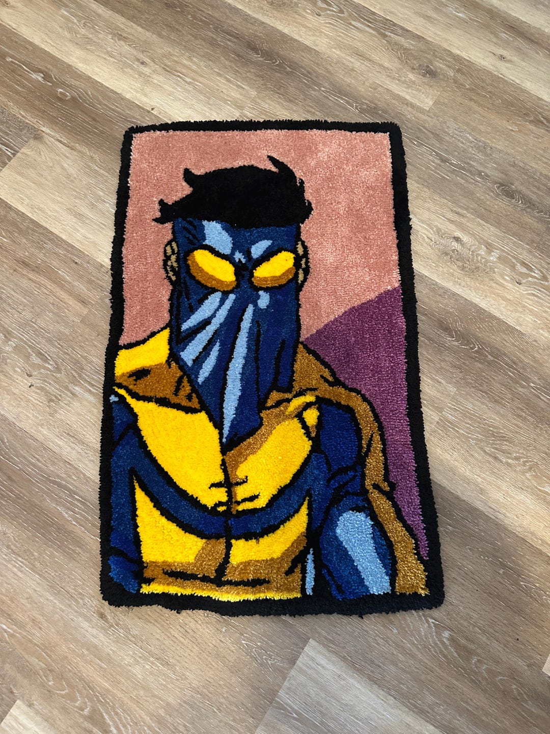 Invincible Custom Rug - Masked Invincible - Invincible - Omni Man ...