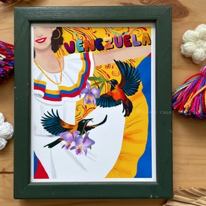 Venezuela Art Print 8x10 - Etsy