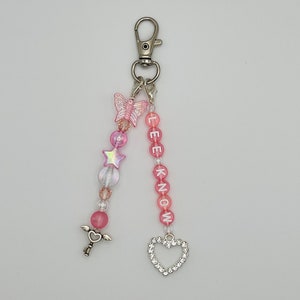 Pink Kpop Custom Charm for Keychain, Phone Case, Light Stick, Photocard ...