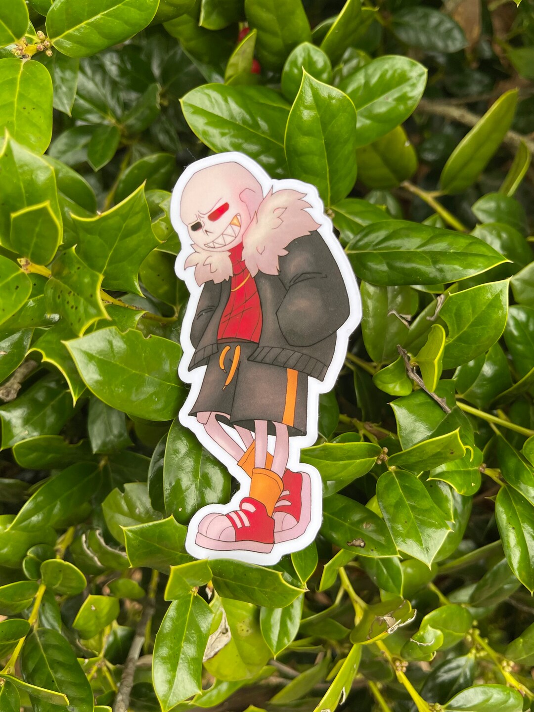 Underfell Sans 2x4 Inch Glossy Waterproof Die Cut Sticker Indie Video ...