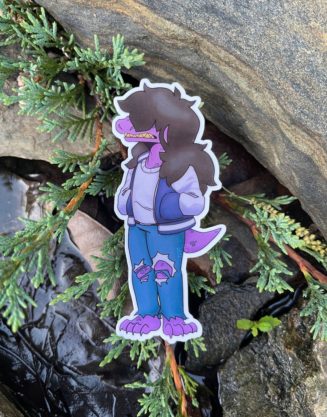 Susie 2x4 Inch Glossy Waterproof Die Cut Sticker Indie Video Game ...