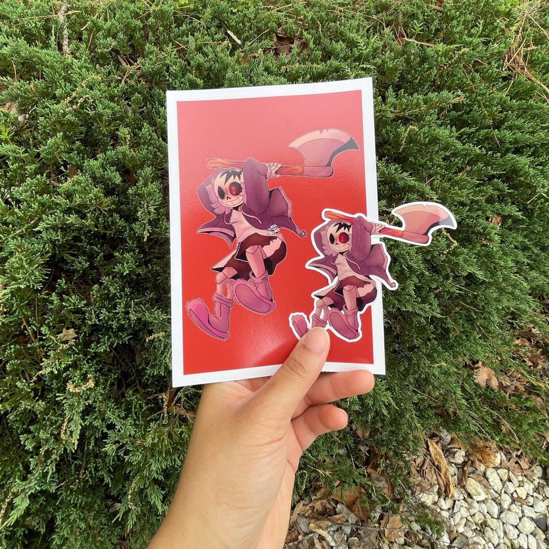 Horrortale Sans Sticker & Print: Scary Undertale AU Art - Etsy