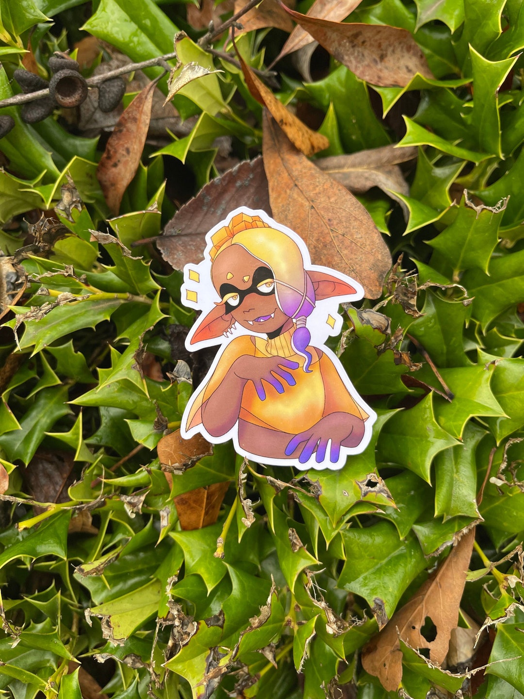 Smug Frye Splatoon 3 Sticker - Etsy