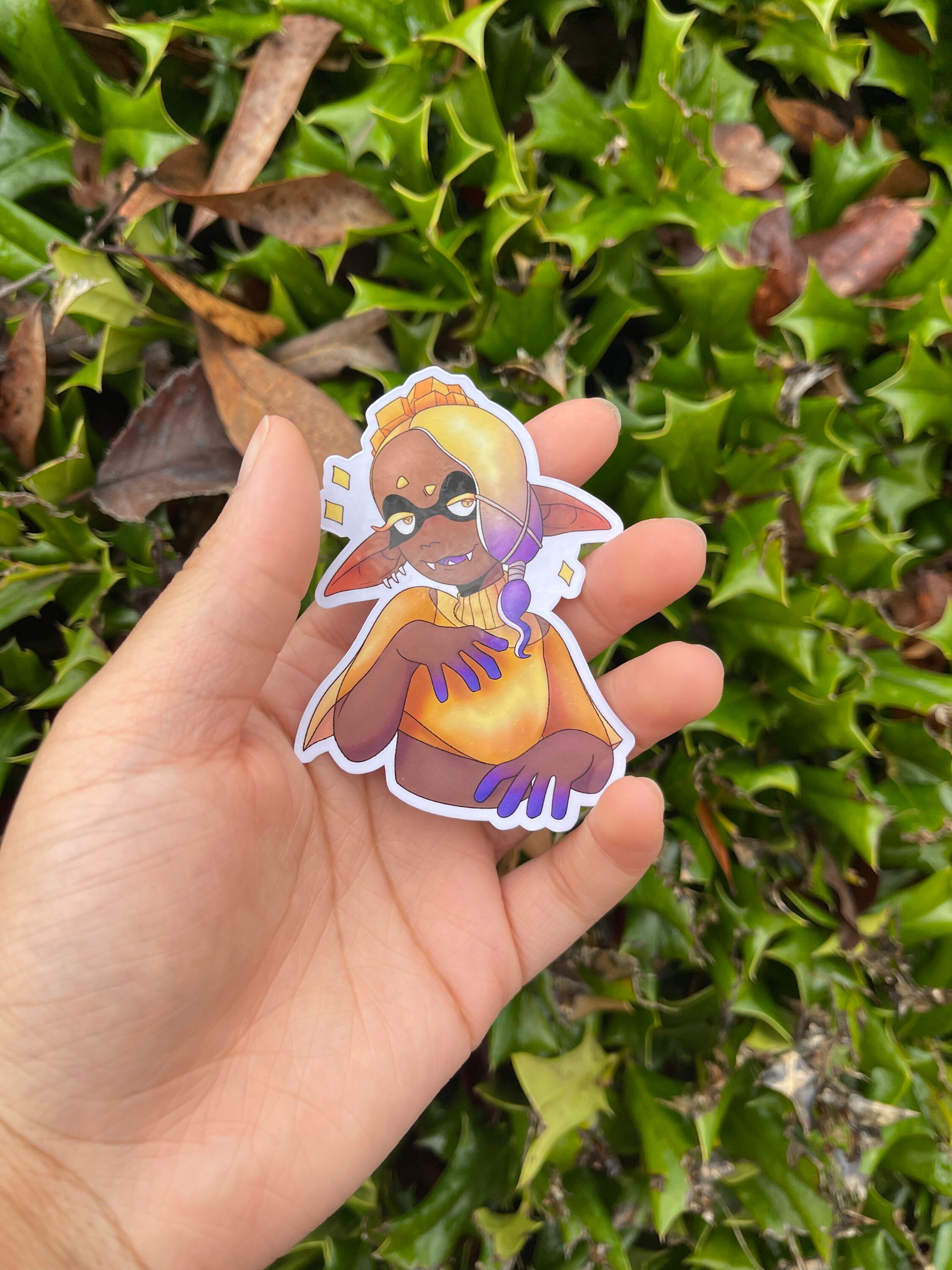 Smug Frye Splatoon 3 Sticker - Etsy