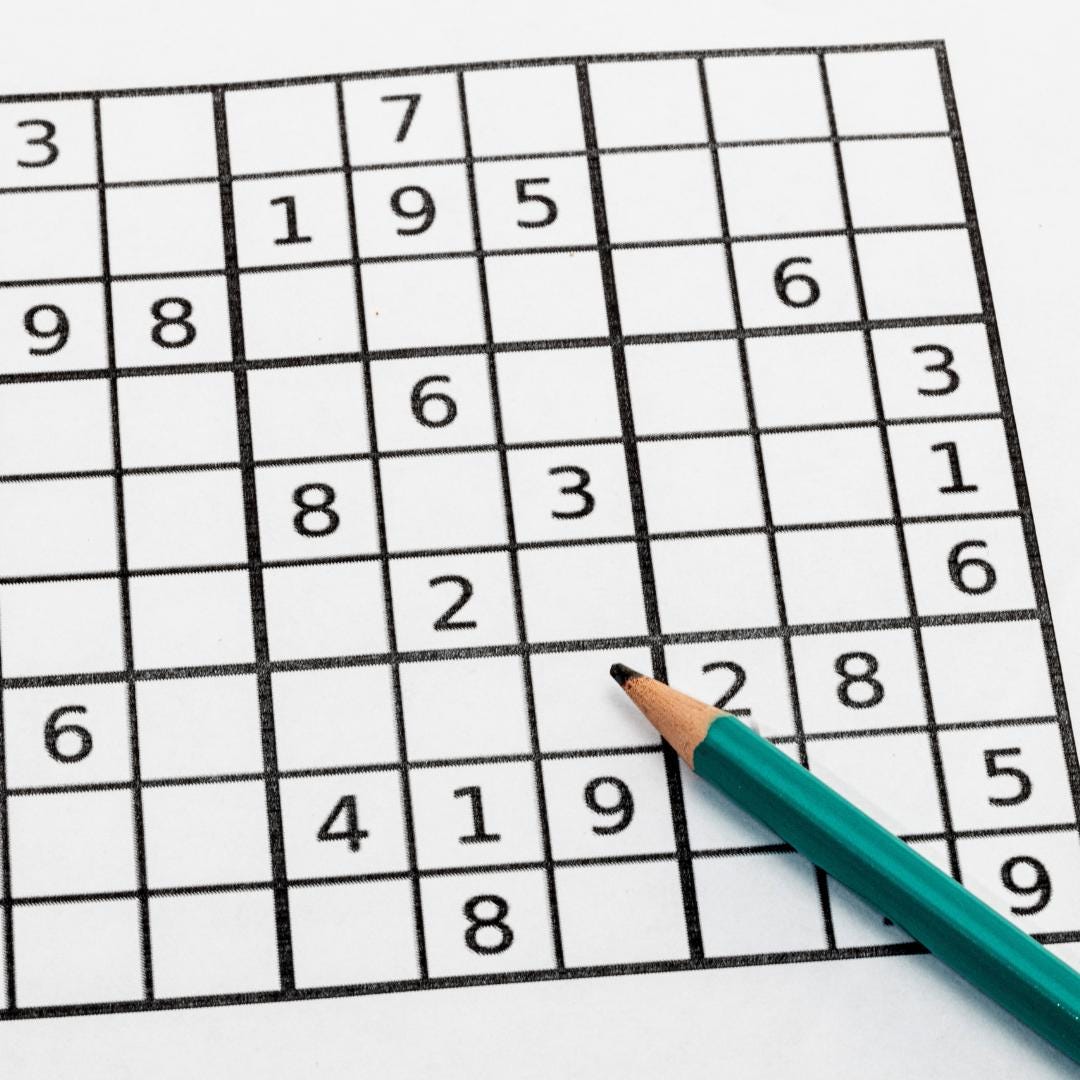 Large Print Sudoku Puzzles for Stress Relief and Relaxation Book Six ...