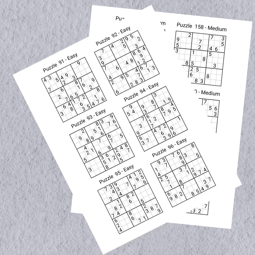 Large Print Sudoku Puzzles for Stress Relief and Relaxation Book Three ...