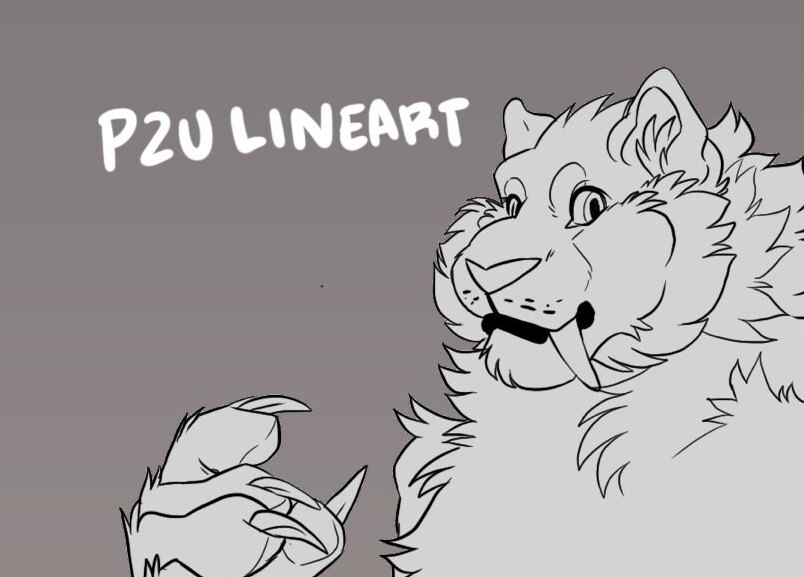 P2U SABERTOOTH LINEART [digital File] - Etsy