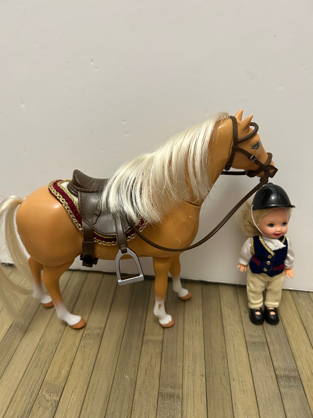 Barbie Shelly / Kelly Pony Riding Horse and Doll 1998 - Etsy