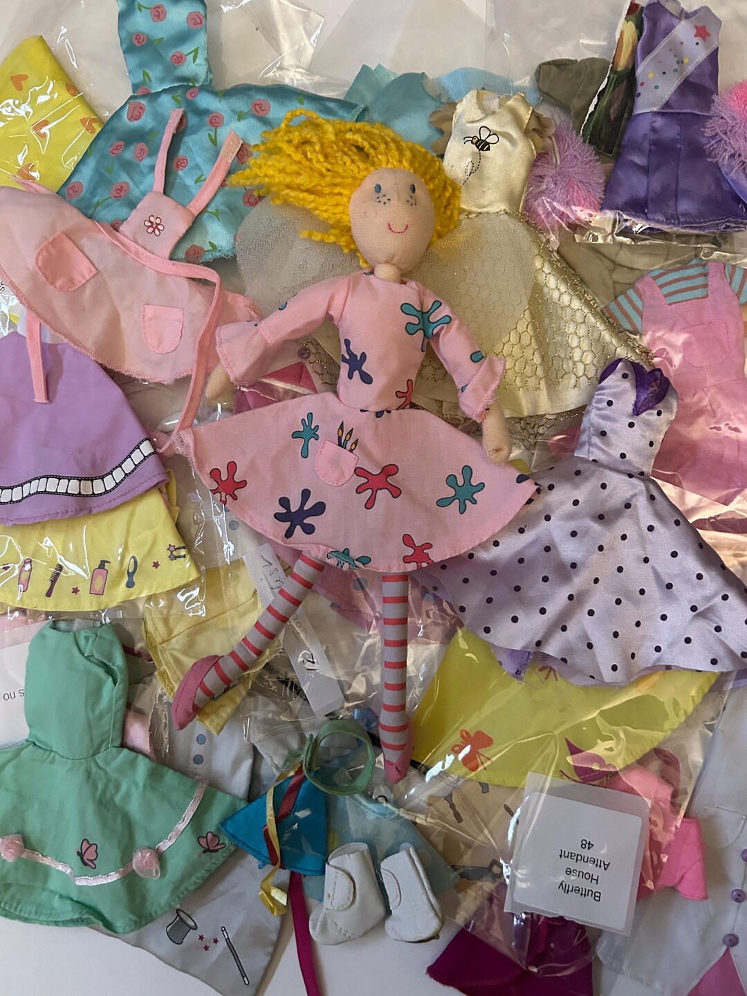 Vintage Felicity Wishes Rag Doll With Clothing Artist - Etsy