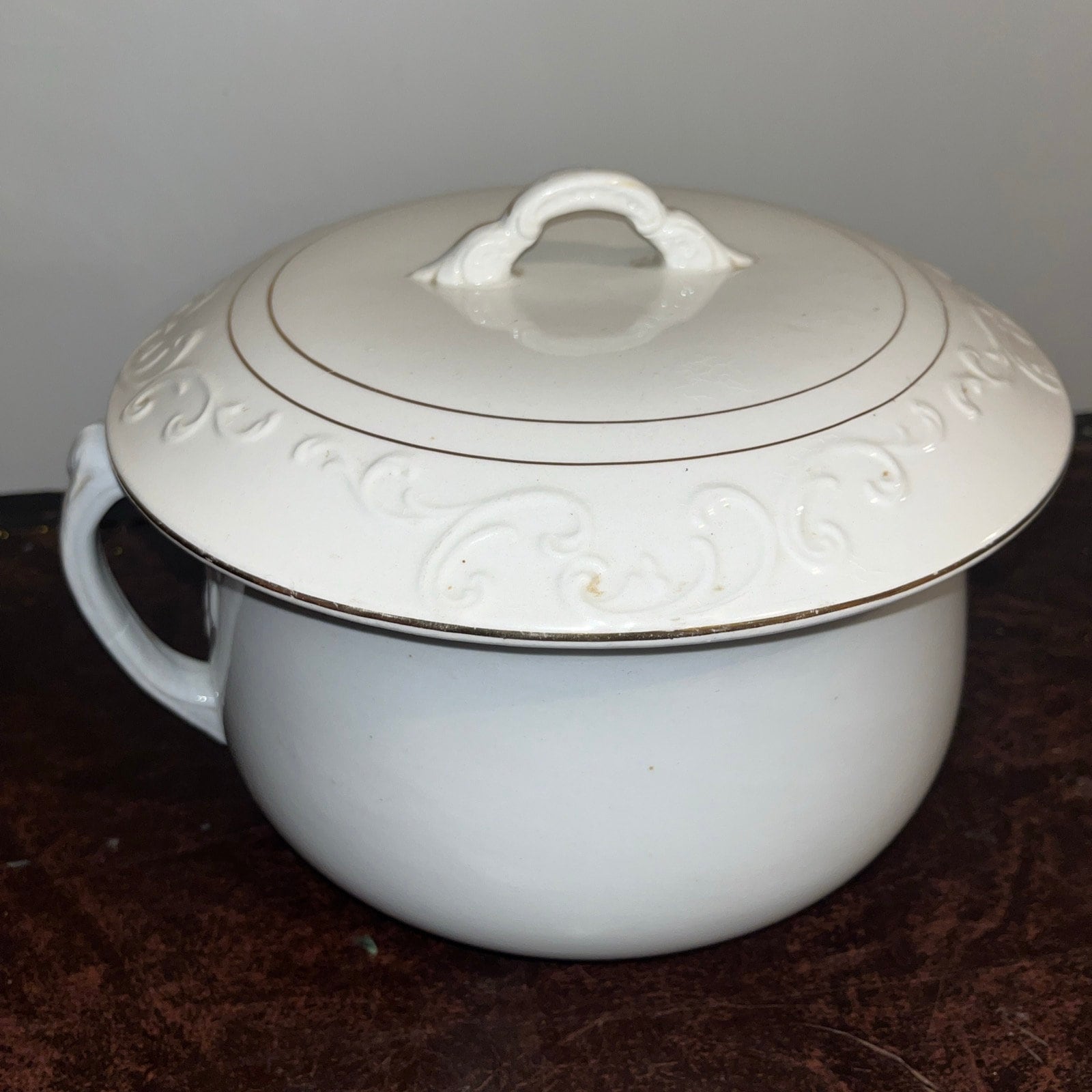 Antique Decorative Chamber Pot A.J. Wilkinson Royal Ironstone - England ...