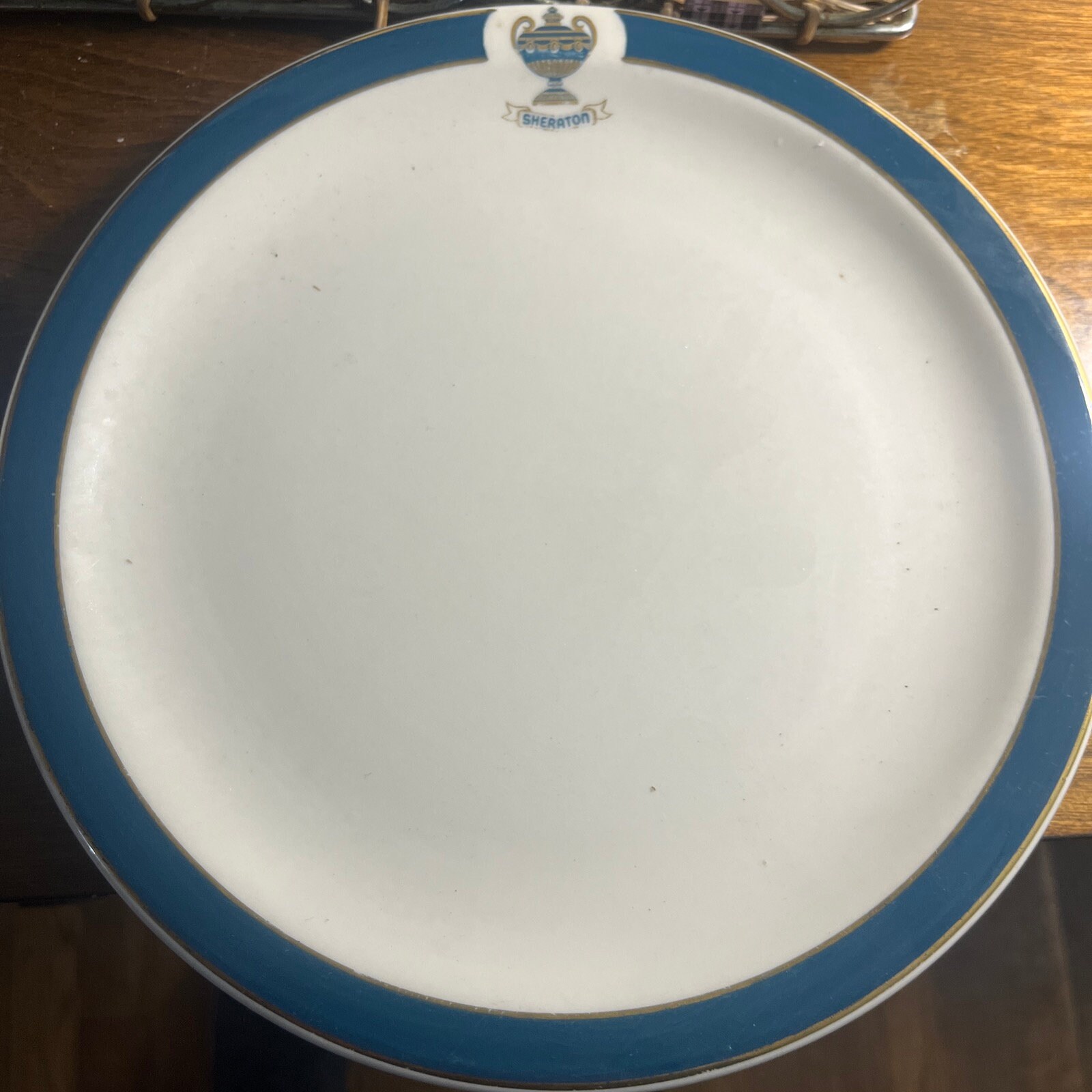 Set of 4 1950-60s Era Sheraton Hotel Iroquois China 8-1/2” Salad Plate ...