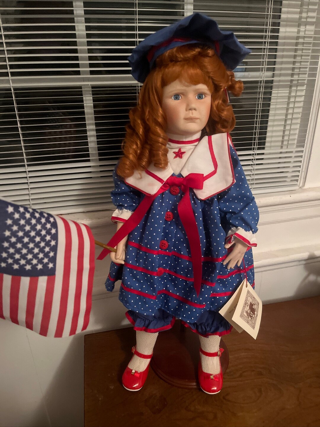 Meribeth. World Gallery Porcelain Collectible Doll,alice Wolleydt ...