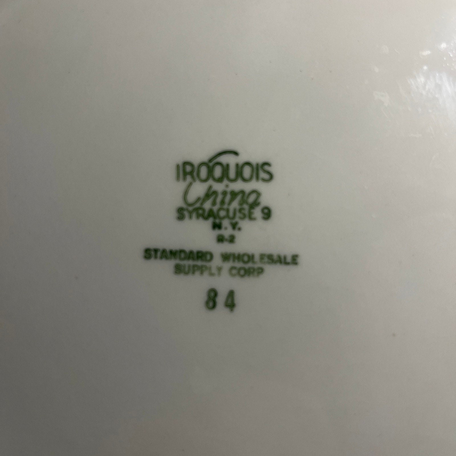 Set of 4 1950-60s Era Sheraton Hotel Iroquois China 8-1/2” Salad Plate ...