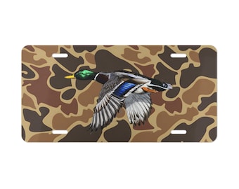 Mossy Oak Turkey Camo License Plate, Turkey Camo Car Tag, Turkey Camo ...