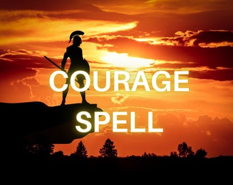 Courage Spell - Etsy