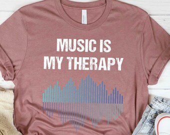 Music Therapy Shirt - Etsy
