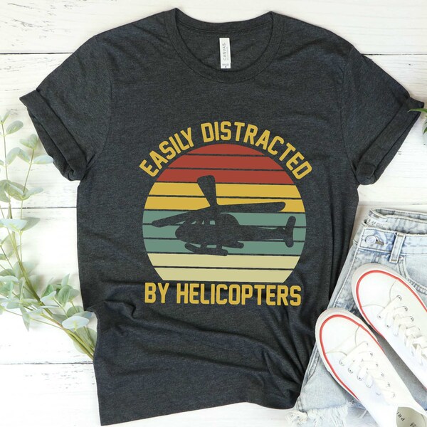 Vintage Helicopter - Etsy