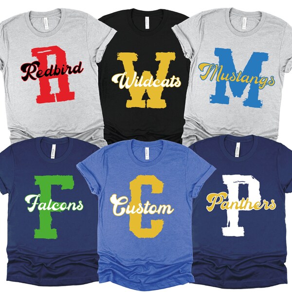 School Spirit Shirt - Etsy
