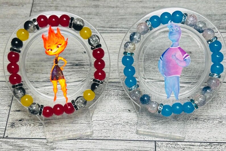 Wade and Ember Couple Bracelets - Etsy