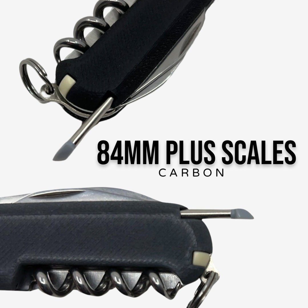 Carbon Plus Scales for 84mm Victorinox Swiss Army Knife - Etsy Canada
