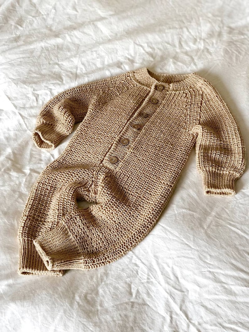 Knitting Pattern Baby Romper Knitting Pattern for Baby - Etsy