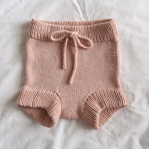 Knitting Pattern Baby Bloomers, Knitting Patterns Set, 4 in 1, Step by Step Knitting Pattern ...