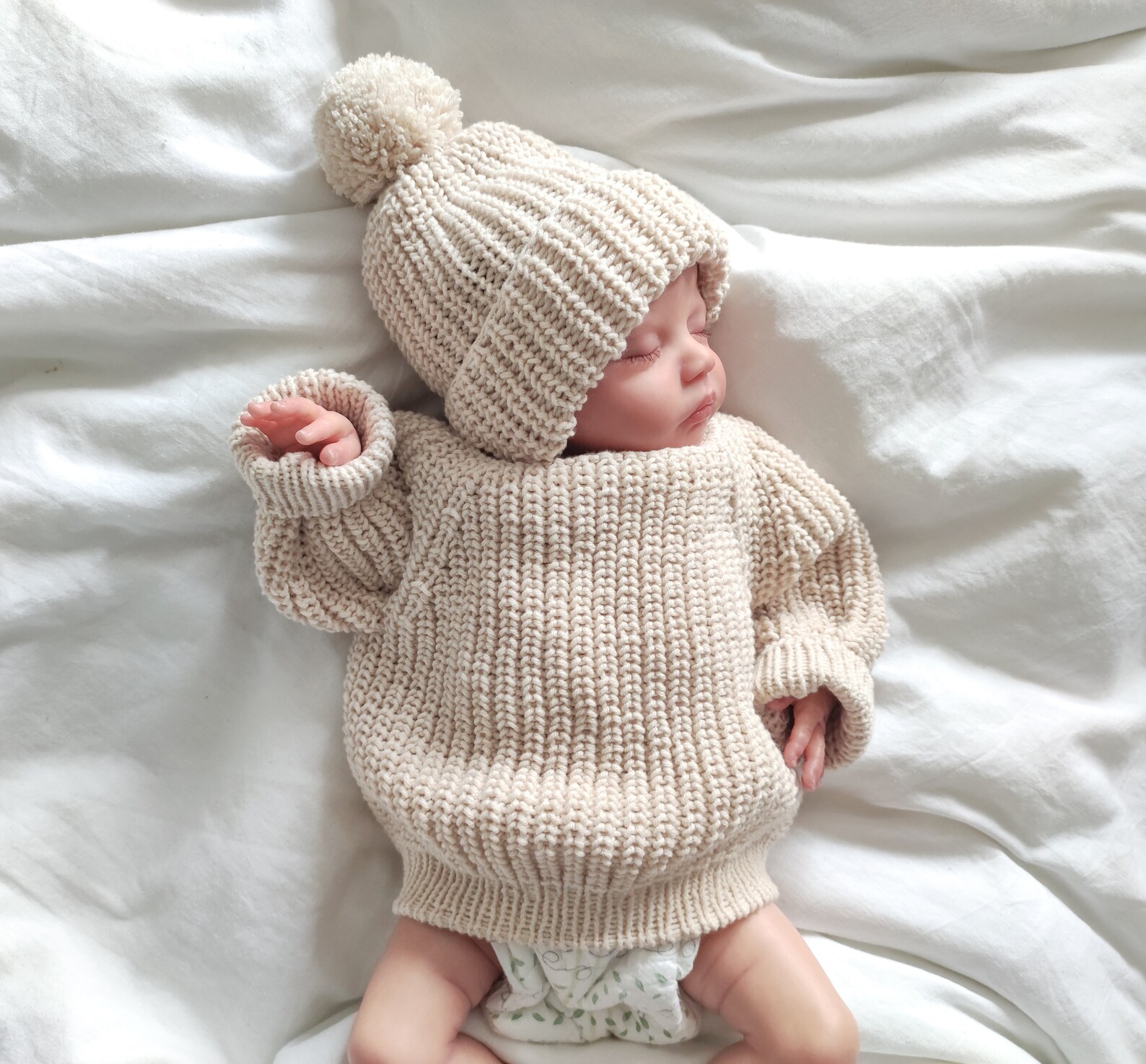 Knitting Pattern Baby Hat, Todler Hat, Half Fisherman’s Rib Hat Pattern ...
