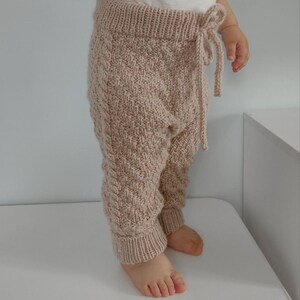 Knitting Pattern Baby Pants, Knit Pattern Baby Shorts, Herringbone ...