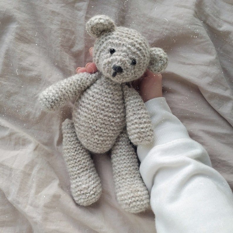 Toy Knitting Pattern Teddy Bear Knitting Pattern Teddybear - Etsy