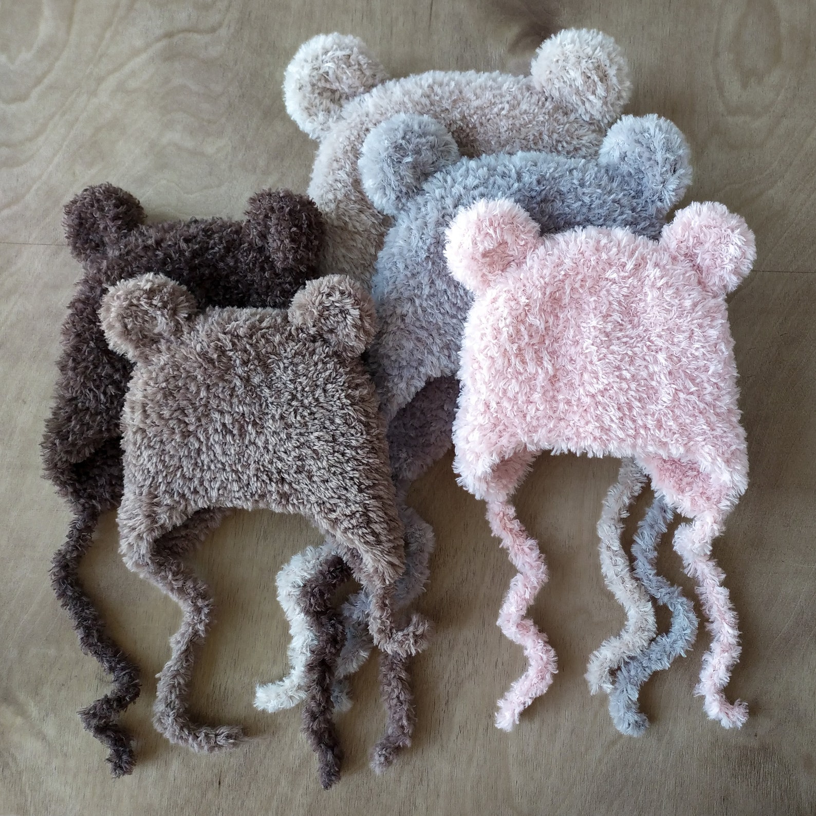 Knitting Pattern Baby Hat, Teddy Bear Hat, Baby Bear Hat, Baby Winter ...