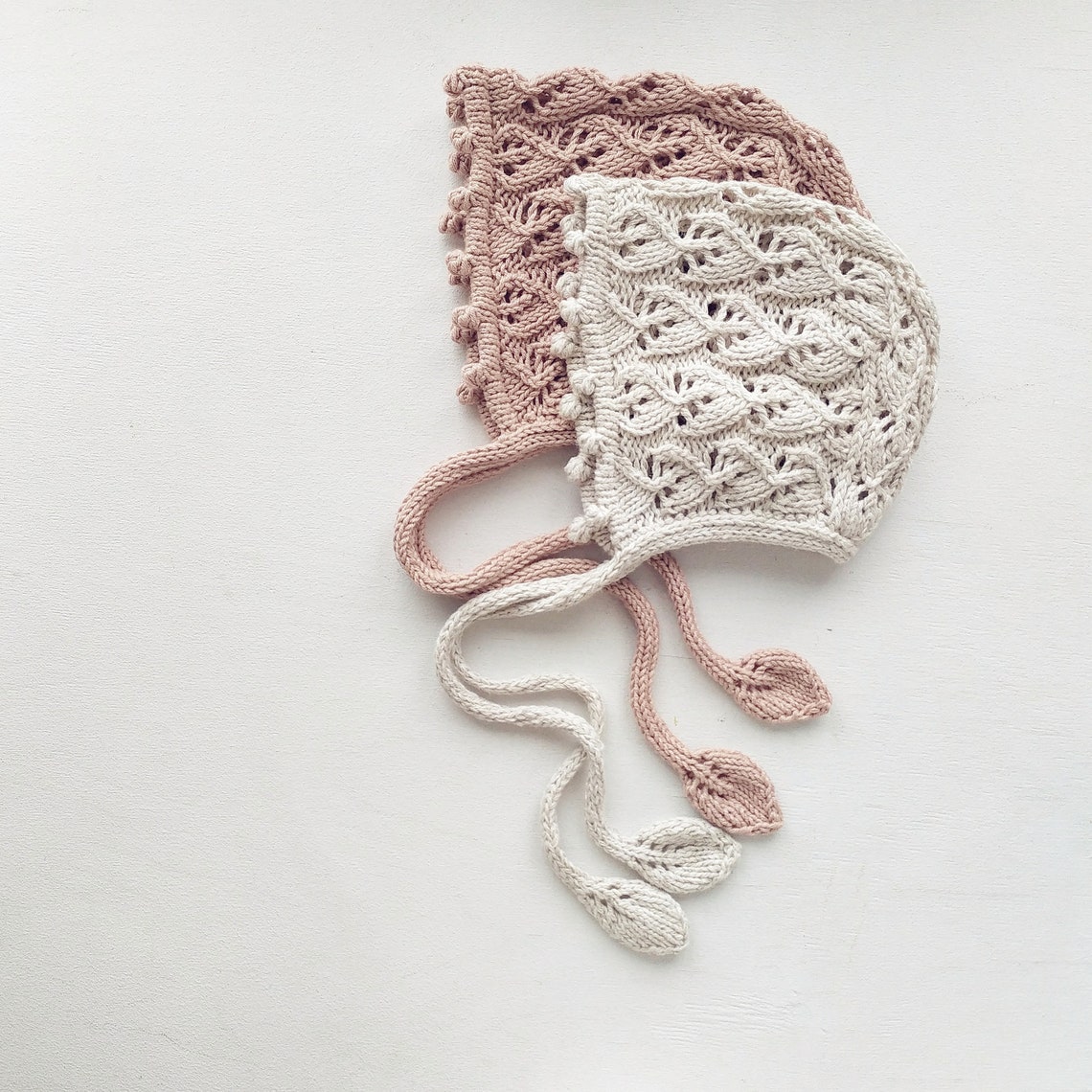 Knitting Pattern Baby Bonnet Popcorn Baby Bonnet Bobble - Etsy
