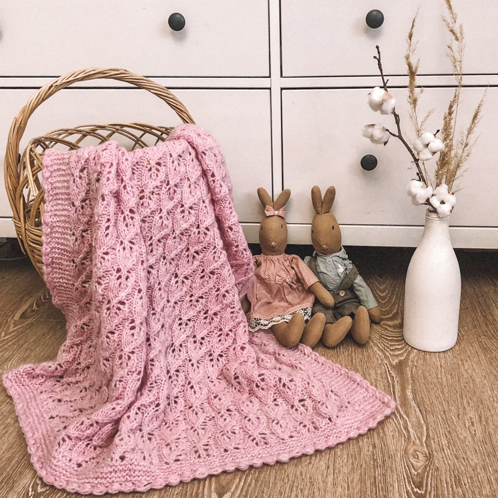 Knitting Pattern Baby Blanket Knitting Pattern for Baby | Etsy