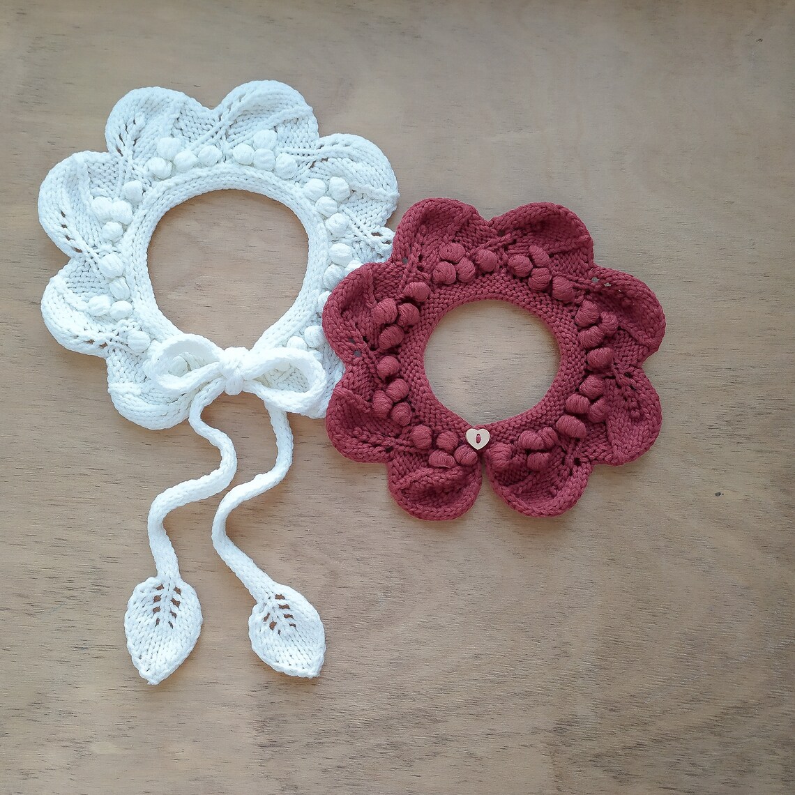 PDF Pattern Knitting Pattern Baby Collar Knitted Collar | Etsy