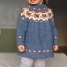 Knitting Pattern Baby Dress. Lopapeysa Pattern, Icelandic Pattern ...