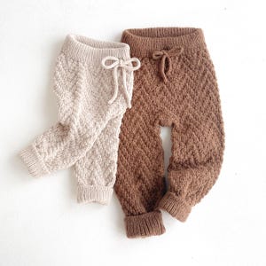 Knitting Pattern Baby Pants, Knit Pattern Baby Shorts, Herringbone ...