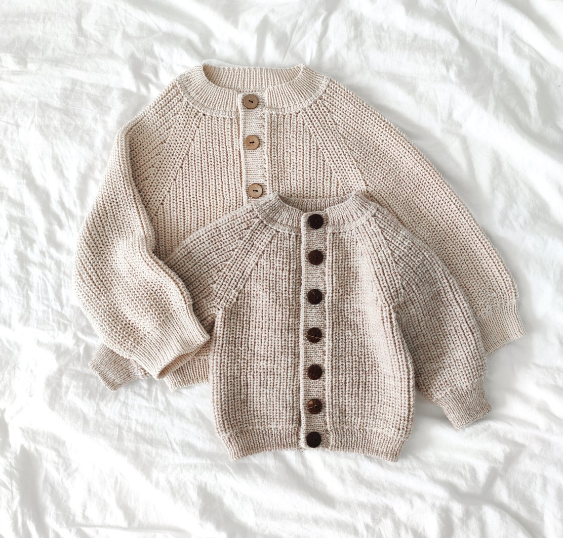 Knitting Pattern Baby Cardigan Baby Girl Cardigan Baby Boy - Etsy