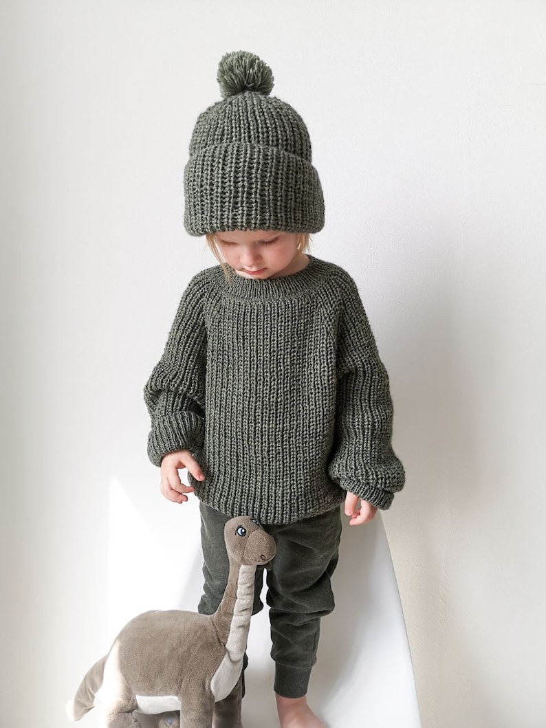 Knitting Pattern Baby Jumper Baby Girl Sweater Baby Boy - Etsy