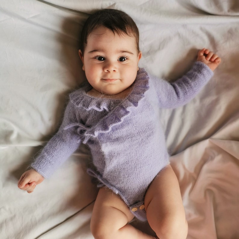 Knitting Pattern Baby Romper Baby Bodysuit Knit Pattern PDF - Etsy