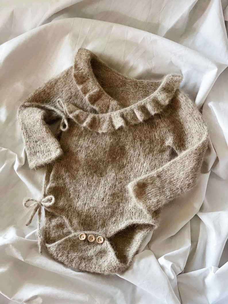 Knitting Pattern Baby Romper Baby Bodysuit Knit Pattern PDF - Etsy
