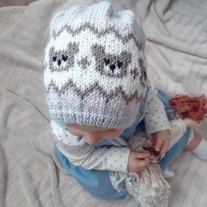 SET 2 in 1 Knitting Patterns for Baby, Knitted Baby Romper, Lopapeysa ...