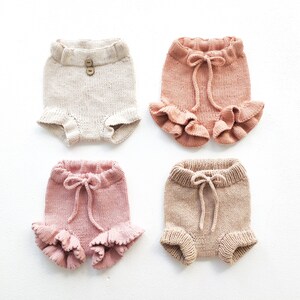 Knitting Pattern Baby Bloomers, Knitting Patterns Set, 4 in 1, Step by ...