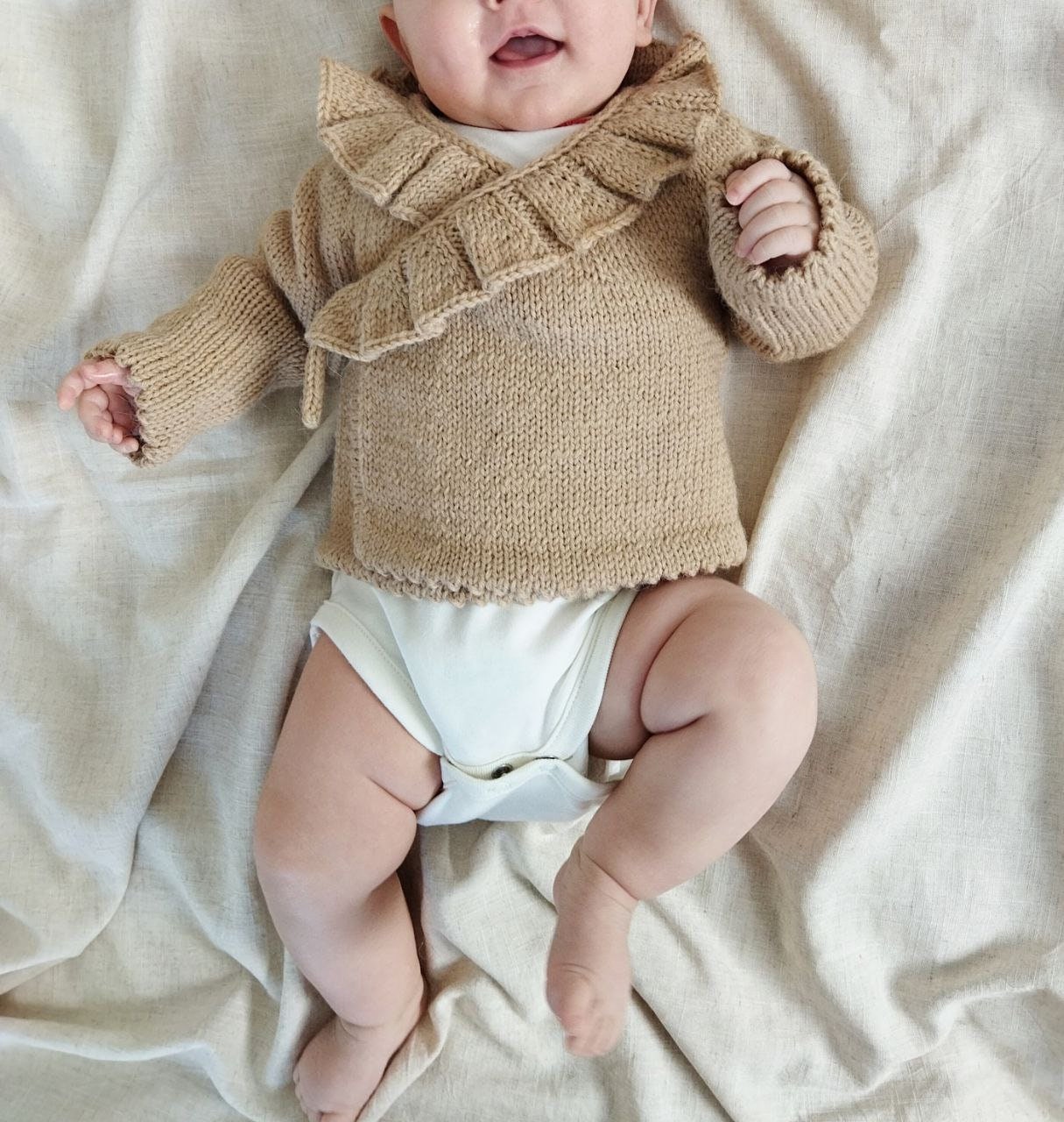 Baby Girl Jacket Knitting Pattern PDF Knitting Pattern Baby - Etsy UK