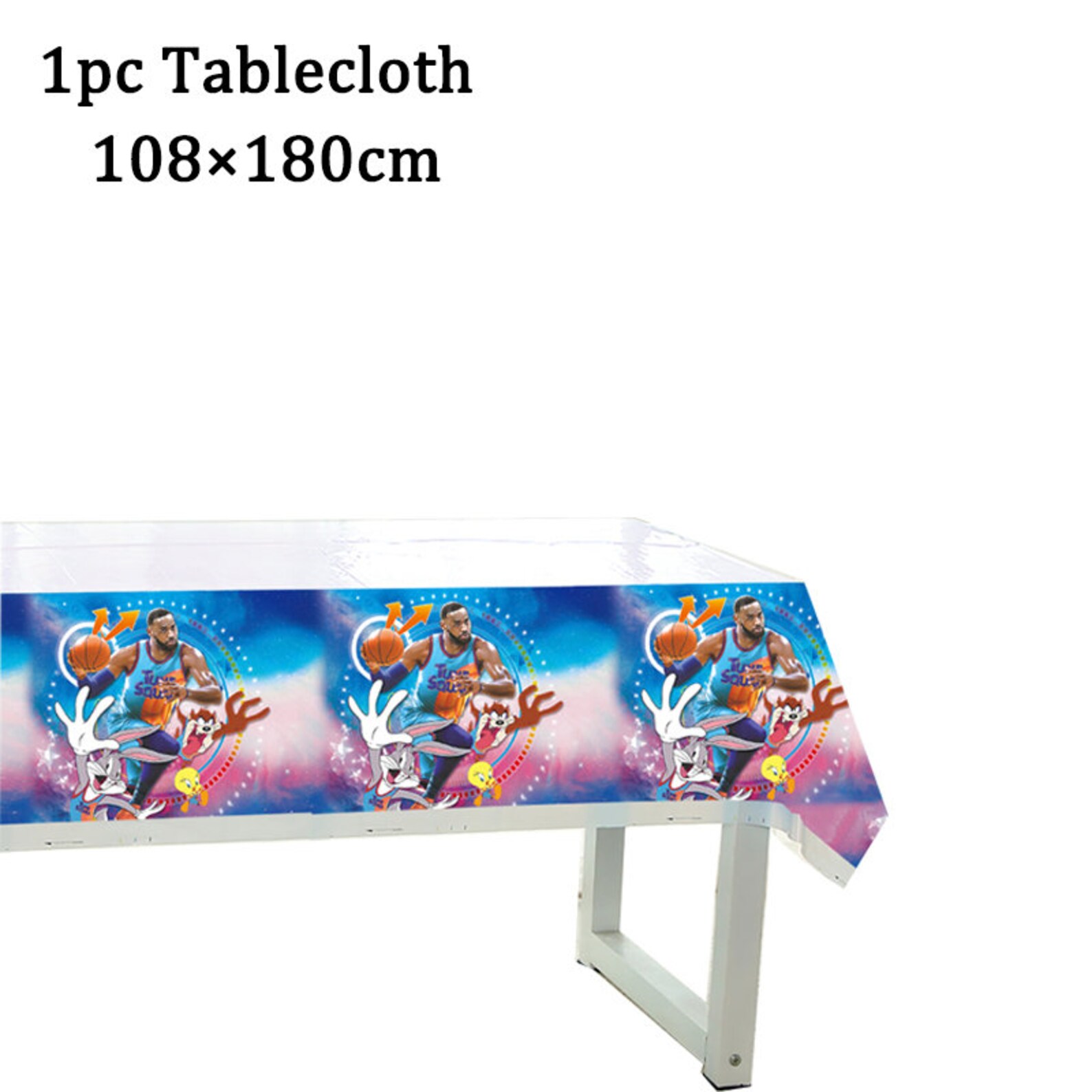 SPACE JAM Party Supplies Decoration, Plates, Cups Napkins Party ...