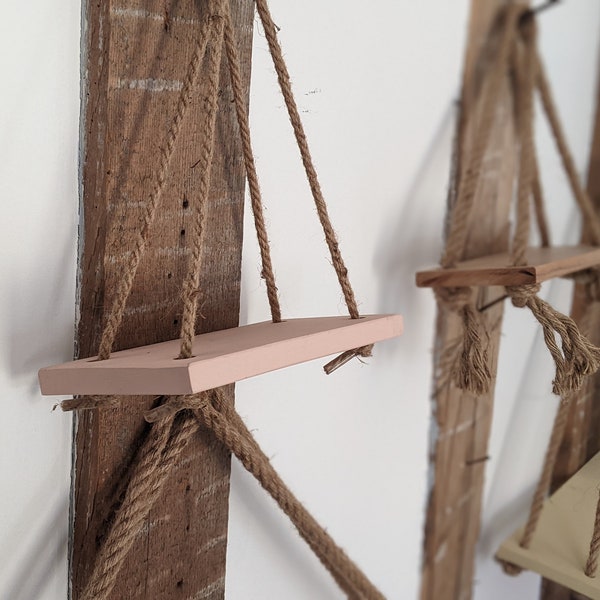 Hanging Rope Shelf - Etsy