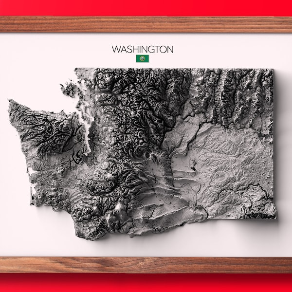 Washington State Art - Etsy