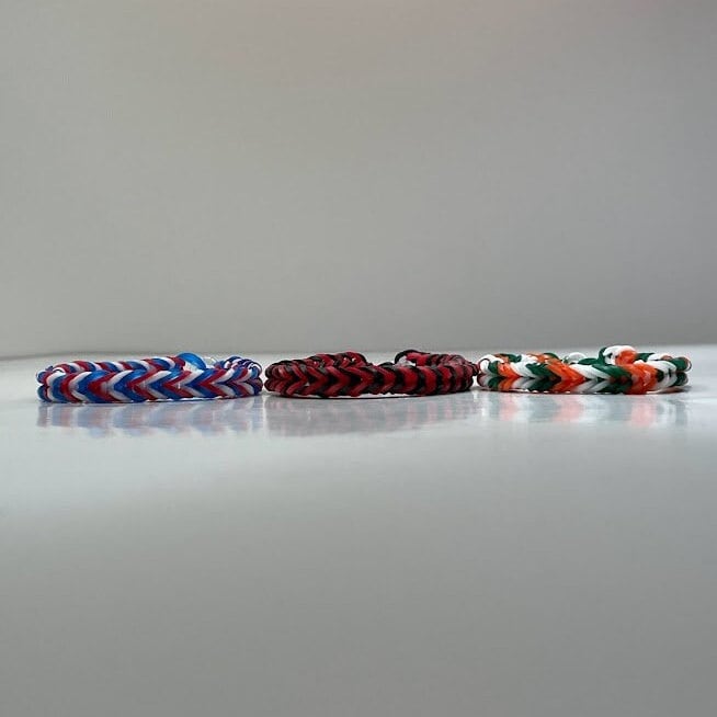 Stranger Things Inspired Rainbow Loom Bracelets - Etsy