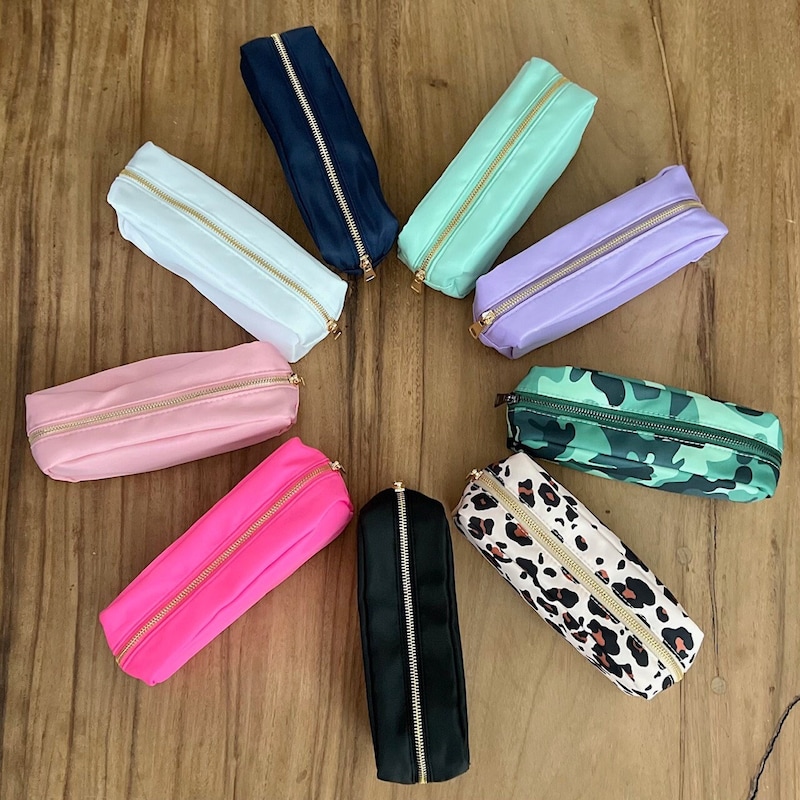 Preppy Pencil Case - Etsy